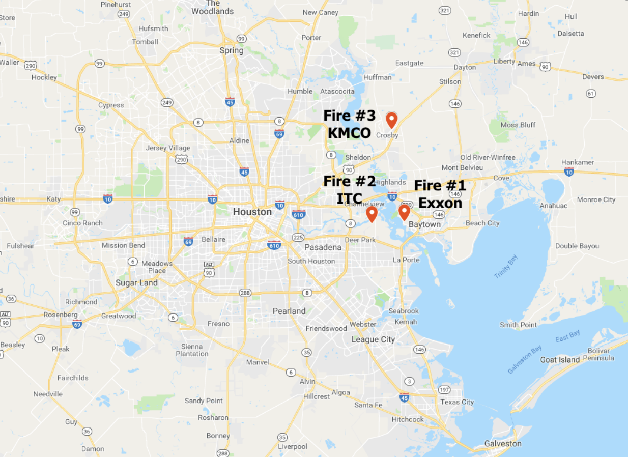 Houston suffers a petrochemical disaster every 6 weeks - Earthworks