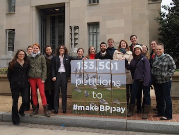 BP Fines Reduced, 133,501 Petitions to #makeBPpay - Earthworks